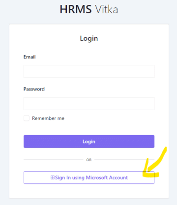 Login Ke HRMS – Panduan Pintar Sistem Informasi Vitka